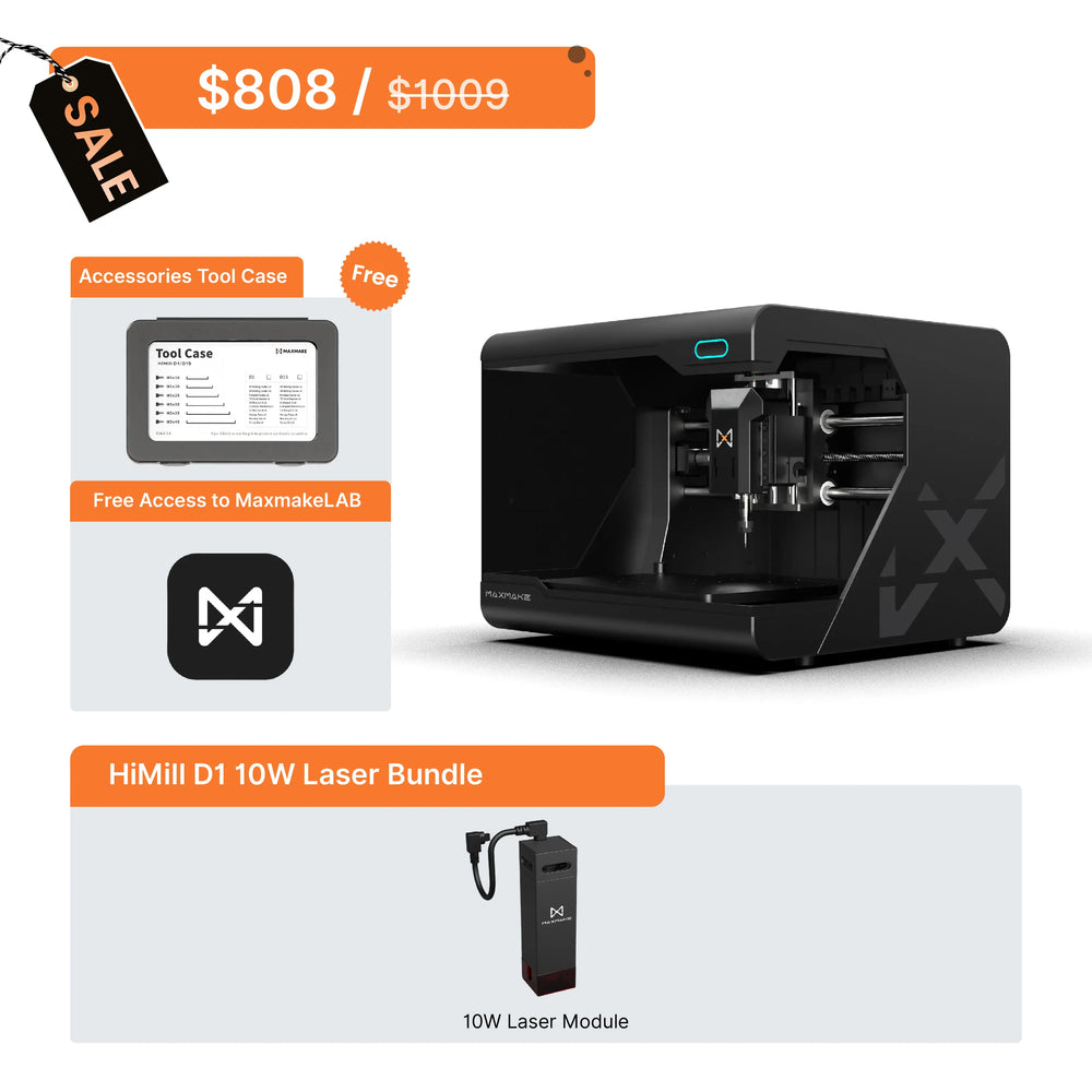 HiMill D1 Desktop CNC Machine – maxmake